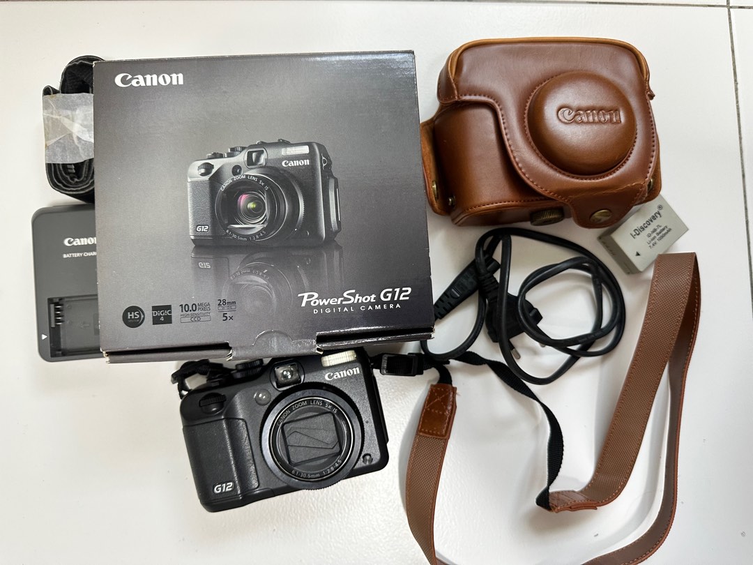 Cannon Camera G12, Photography, Cameras on Carousell