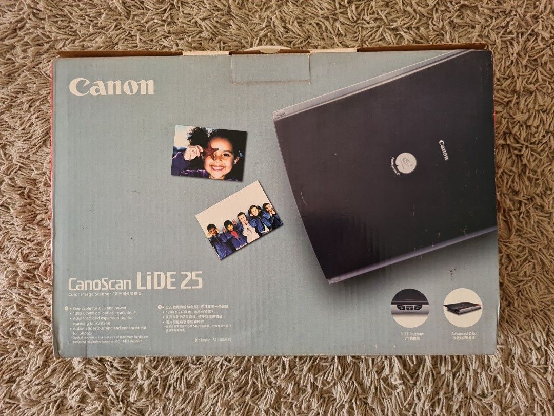 Canon scanner : CanoScan LiDE 25, Computers & Tech, Printers, Scanners ...