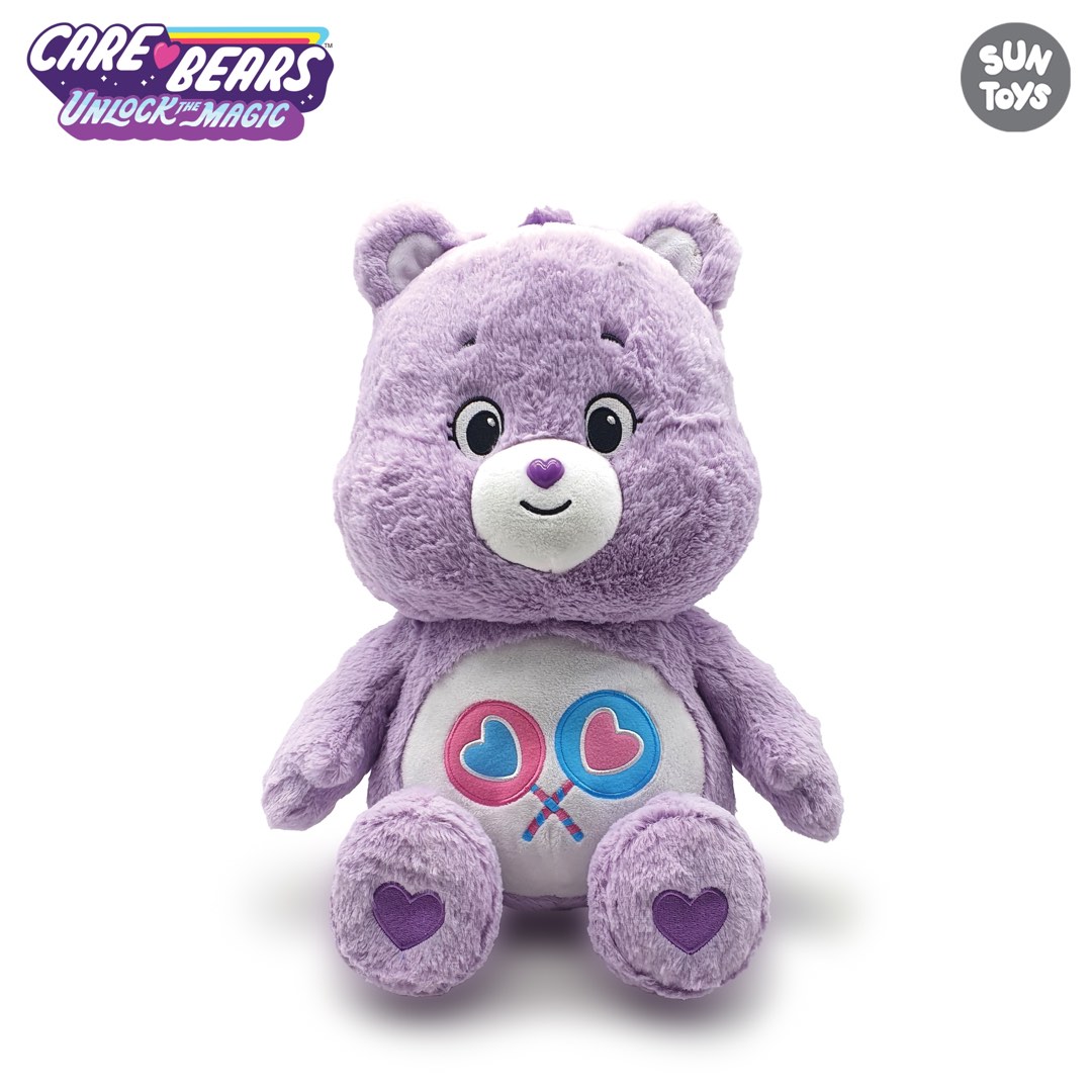 Care Bear Share Purple Plush, Hobbies & Toys, Toys & Games on Carousell