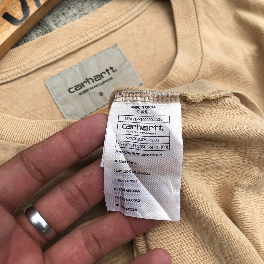 CARHARTT WIP HARD TAG, Men's Fashion, Tops & Sets, Tshirts & Polo ...