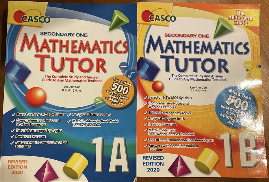 Casco Sec 1 maths bundle, Hobbies & Toys, Books & Magazines, Assessment ...