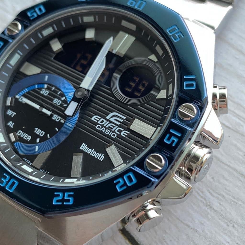 Casio Edifice ECB-10DB-1B, Men's Fashion, Watches & Accessories ...