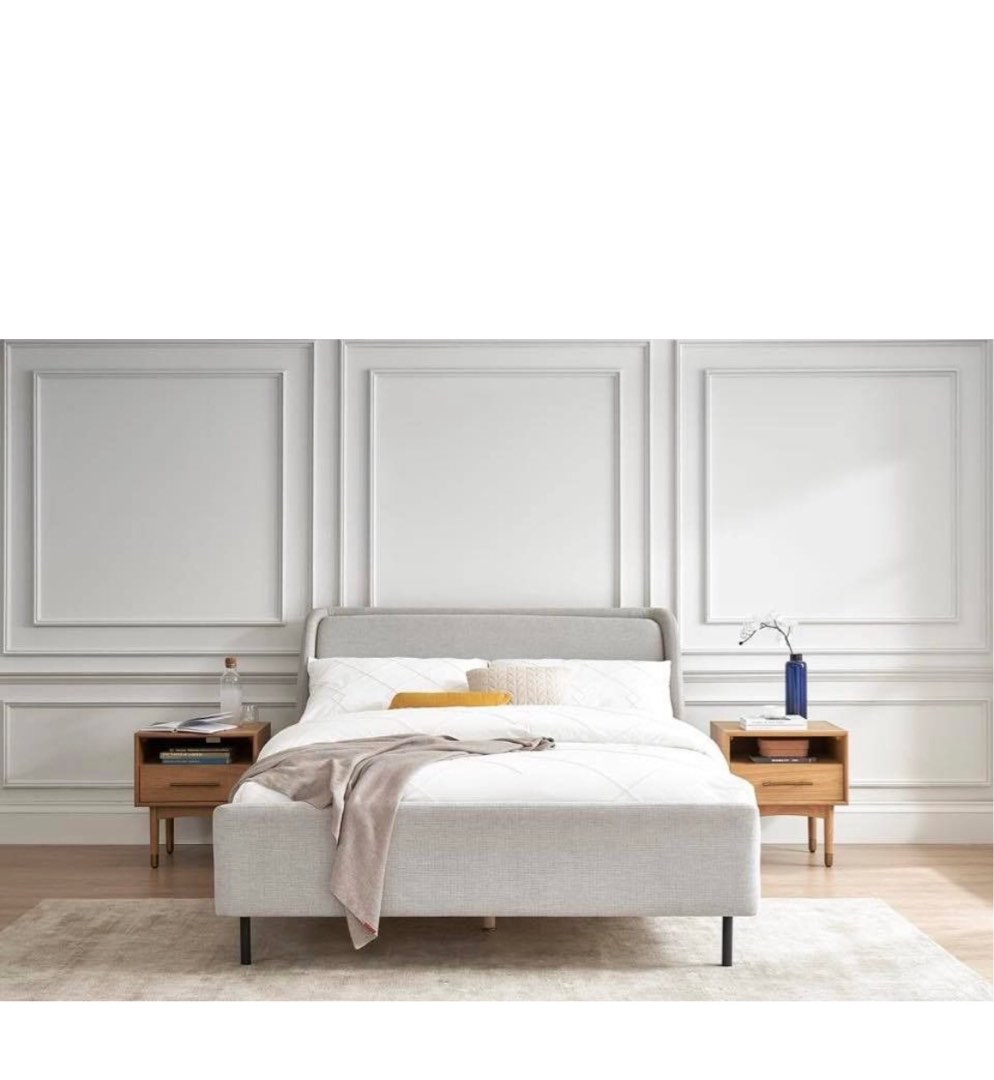 Castlery Billie Bed Frame - Queen, Furniture & Home Living, Furniture ...
