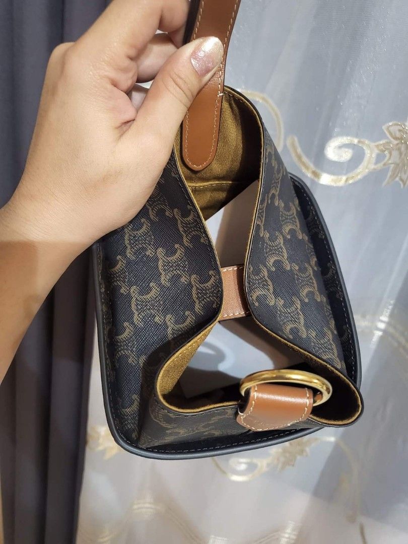 celine mini bucket, Luxury, Bags & Wallets on Carousell