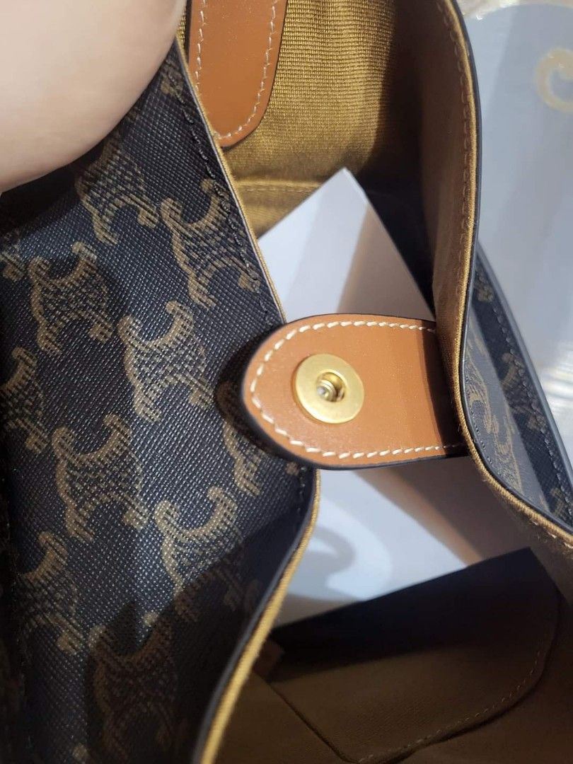 celine mini bucket, Luxury, Bags & Wallets on Carousell