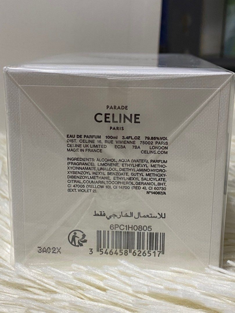 Celine Parade 100 ml, Beauty & Personal Care, Fragrance & Deodorants on ...