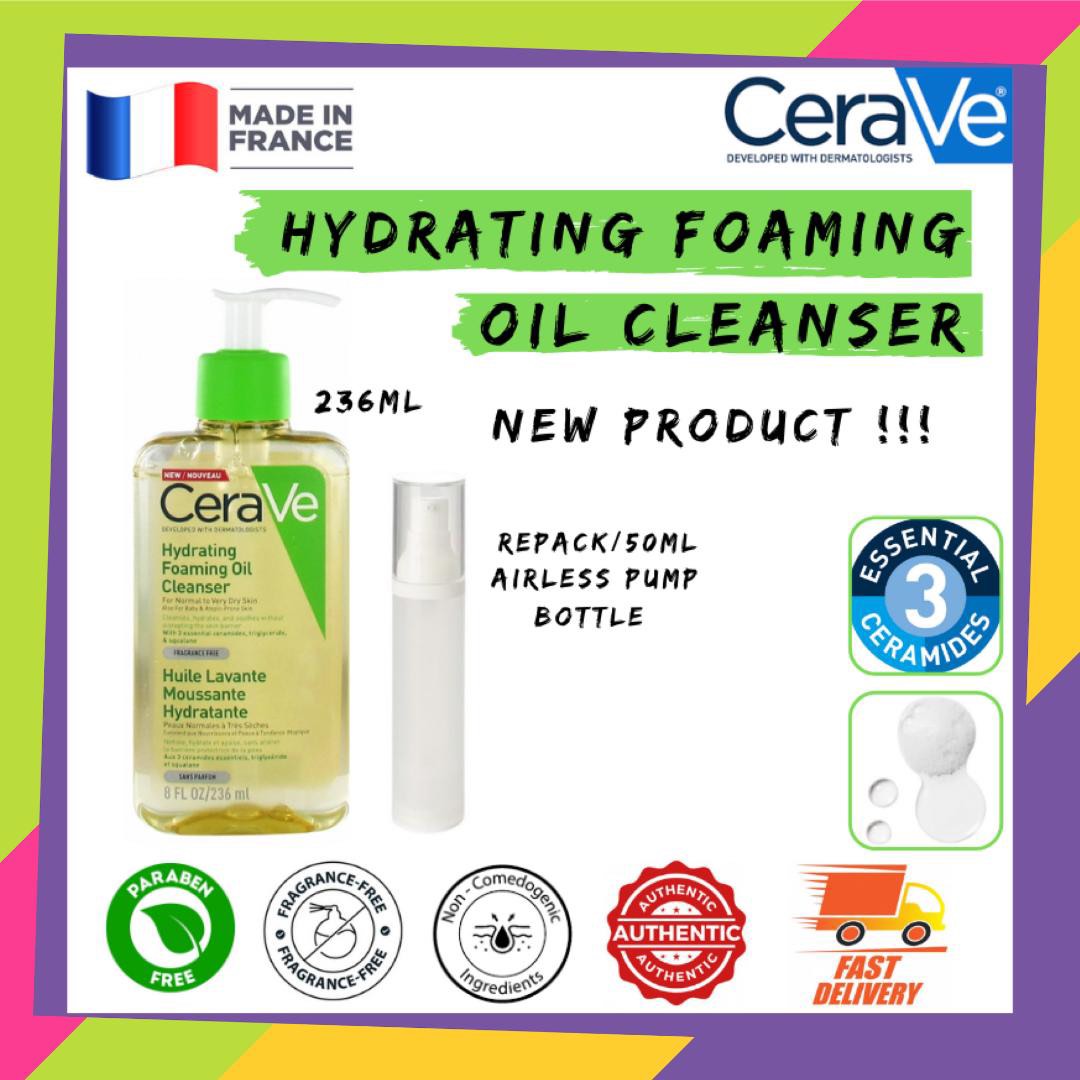 CeraVe Oil Cleanser - Repack 50ml, Beauty & Personal Care, Face, Face ...