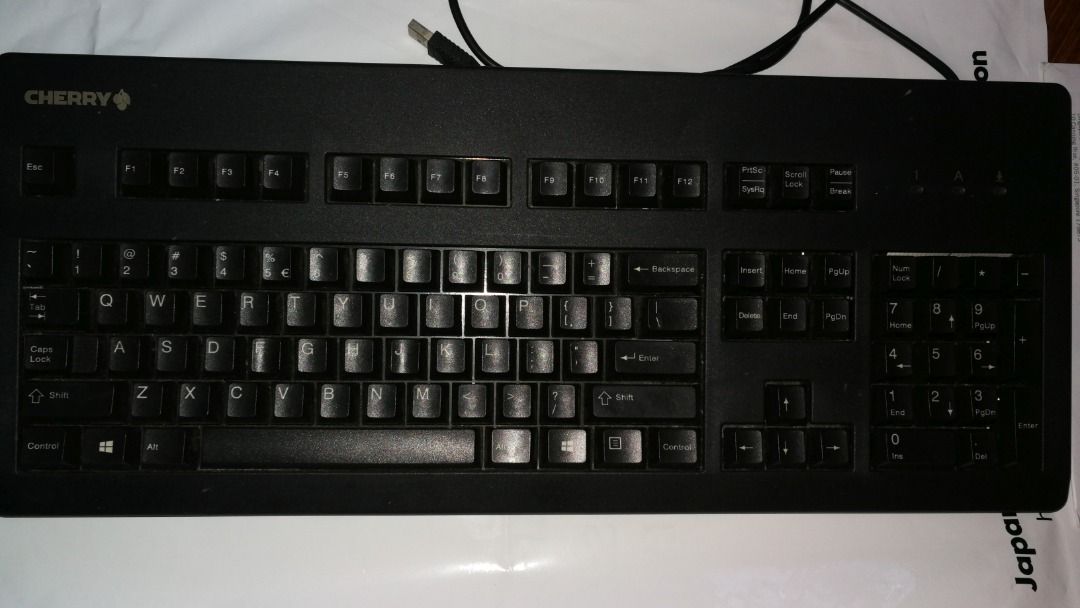 Cherry MX 3000 keyboard brown switches FOR PARTS, Computers & Tech ...