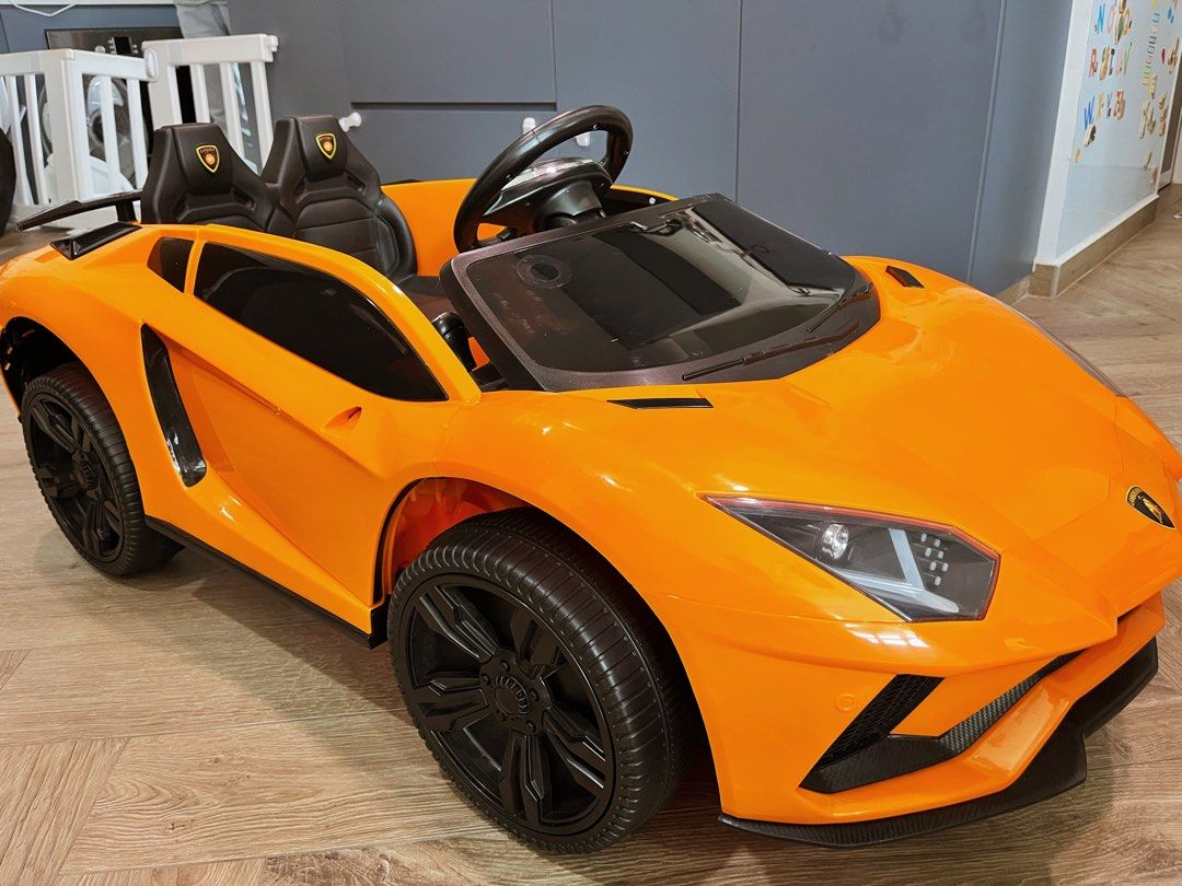 Children Lambo Sports Car (with remote control), Babies & Kids, Infant ...