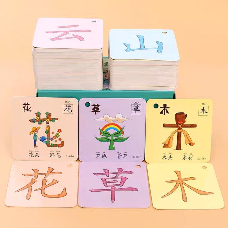 Chinese characters flash cards flashcards, Hobbies & Toys, Toys & Games ...