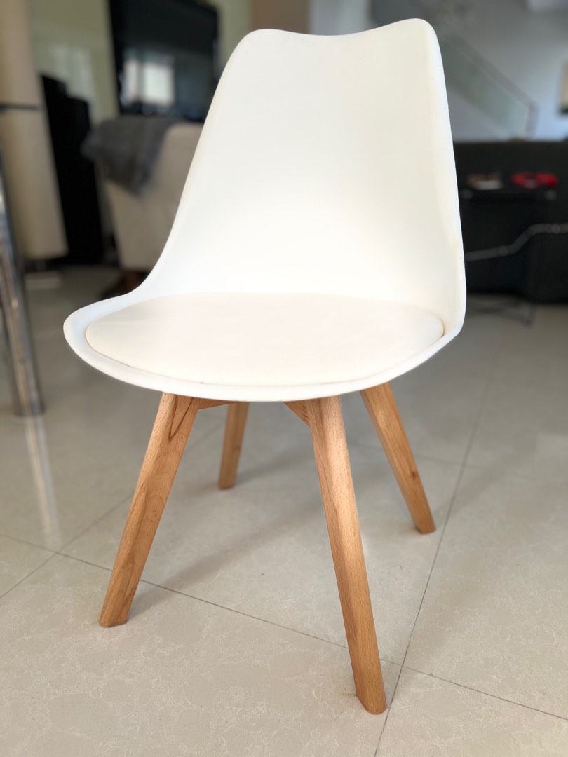 Classic white chair, Furniture & Home Living, Furniture, Chairs on ...