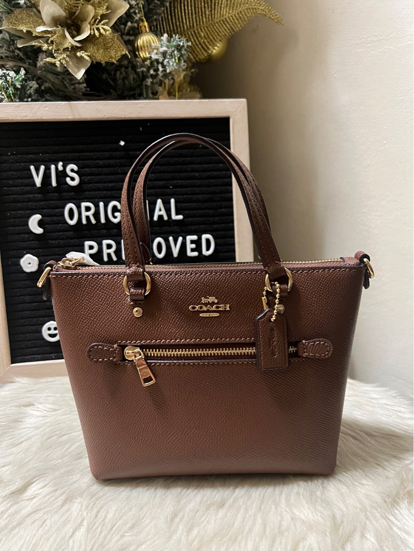 Coach Mini Gallery tote, Luxury, Bags & Wallets on Carousell