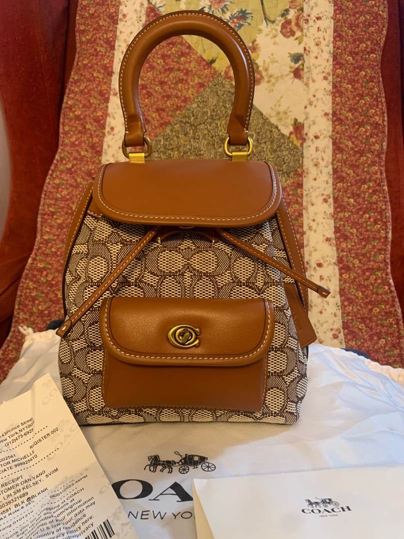 Coach Riya Backpack on Carousell