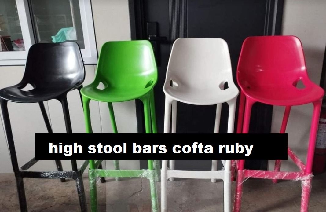 JAZZ HIGH STOOL BAR, Furniture & Home Living, Furniture, Chairs on ...