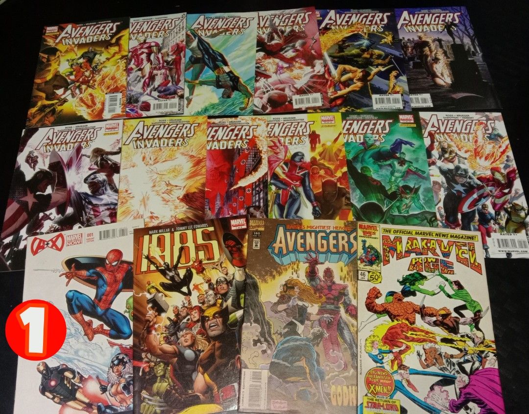 CoMicS GaLoRe - Marvel/DC/Image/Dark Horse (Avengers, Invaders, X-Men ...