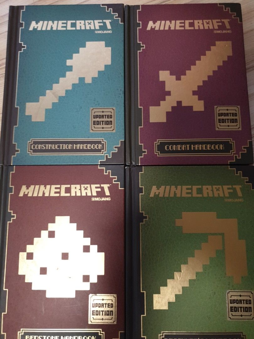 Complete Minecraft handbook collection, Hobbies & Toys, Books ...