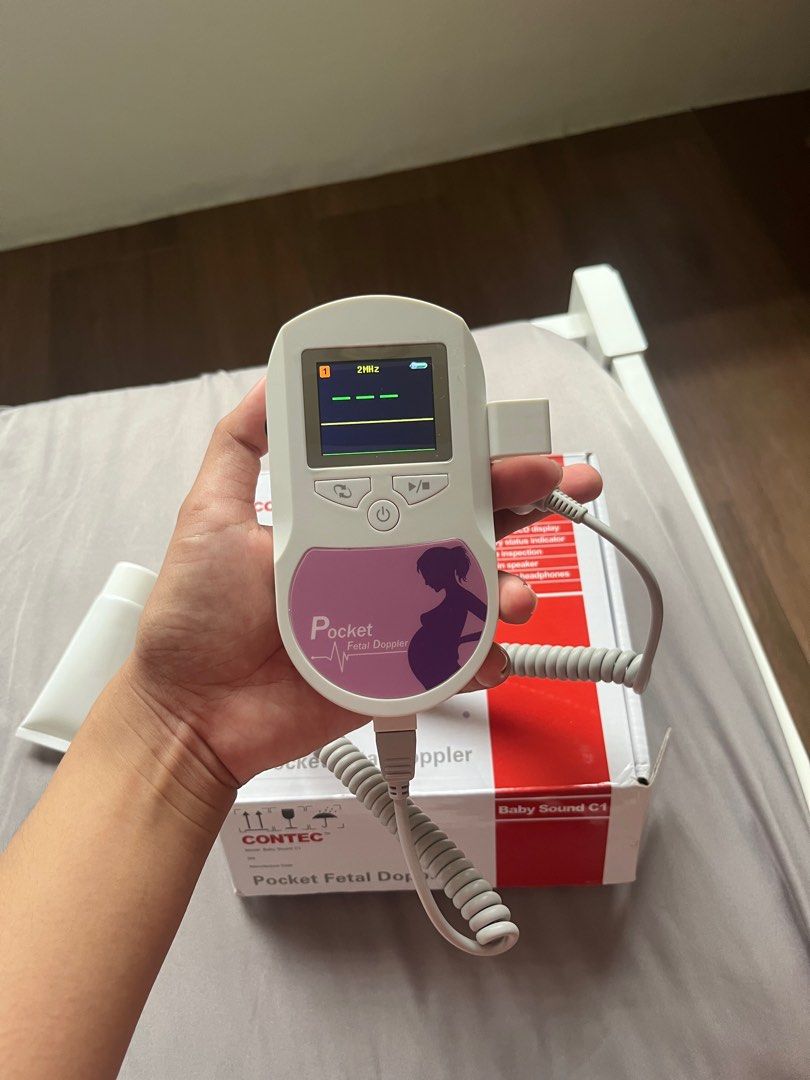 Contec Fetal Doppler Baby Sound C1, Babies & Kids, Maternity Care on ...