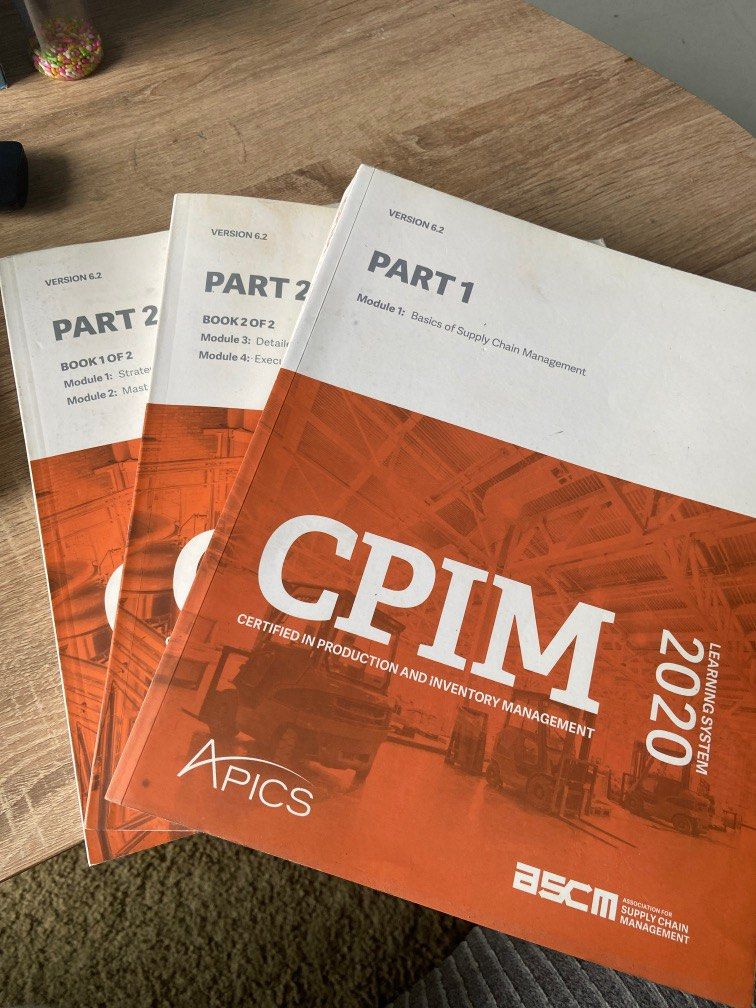 CPIM part 1 part 2 2020, Hobbies & Toys, Books & Magazines, Textbooks on Carousell