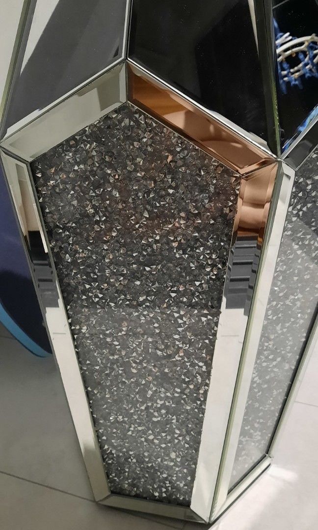 Crystal side table, Furniture & Home Living, Furniture, Tables & Sets ...