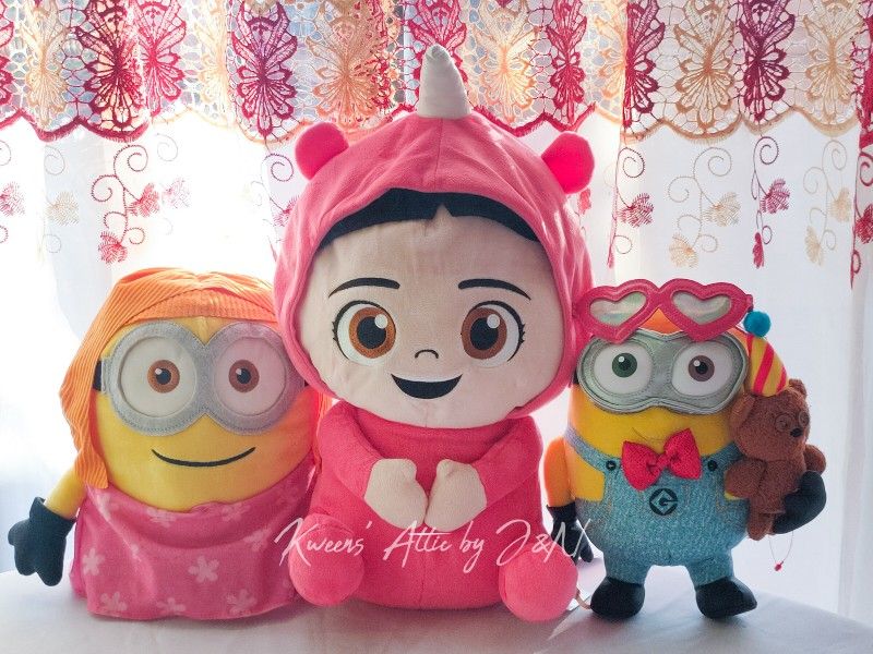 DESPICABLE ME PLUSH TOYS (Minions and Agnes) on Carousell
