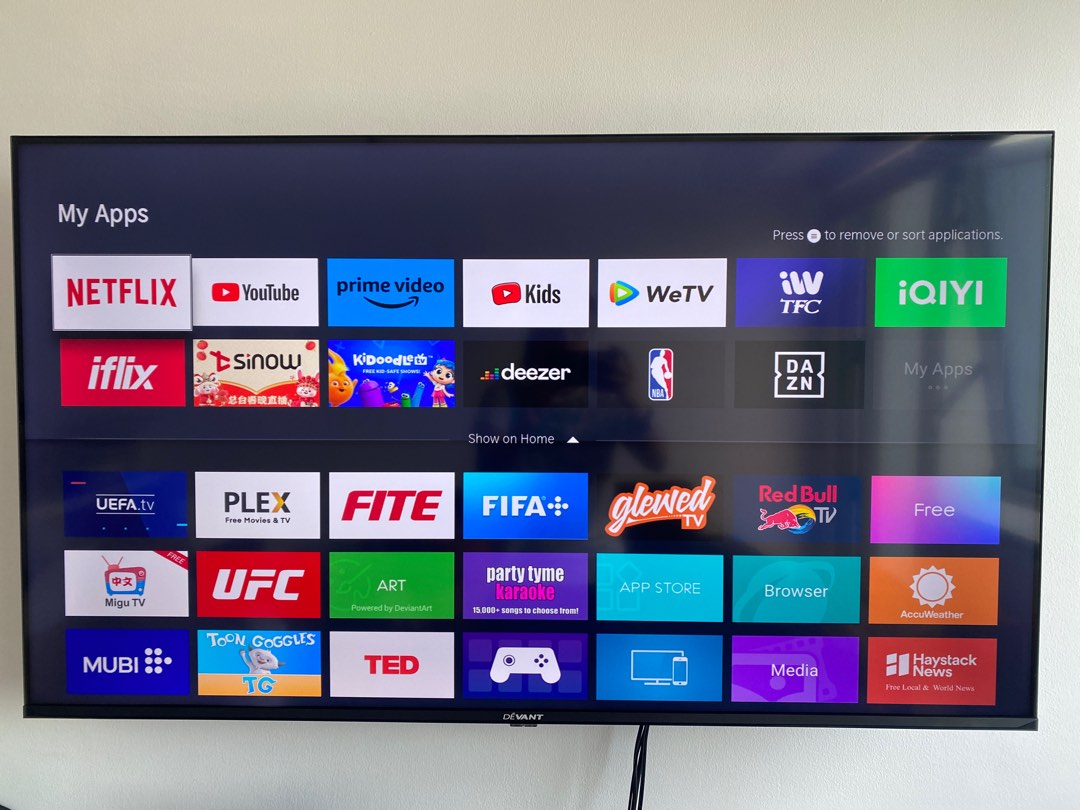 Devant 50-inch 4K Smart TV, TV & Home Appliances, TV & Entertainment ...