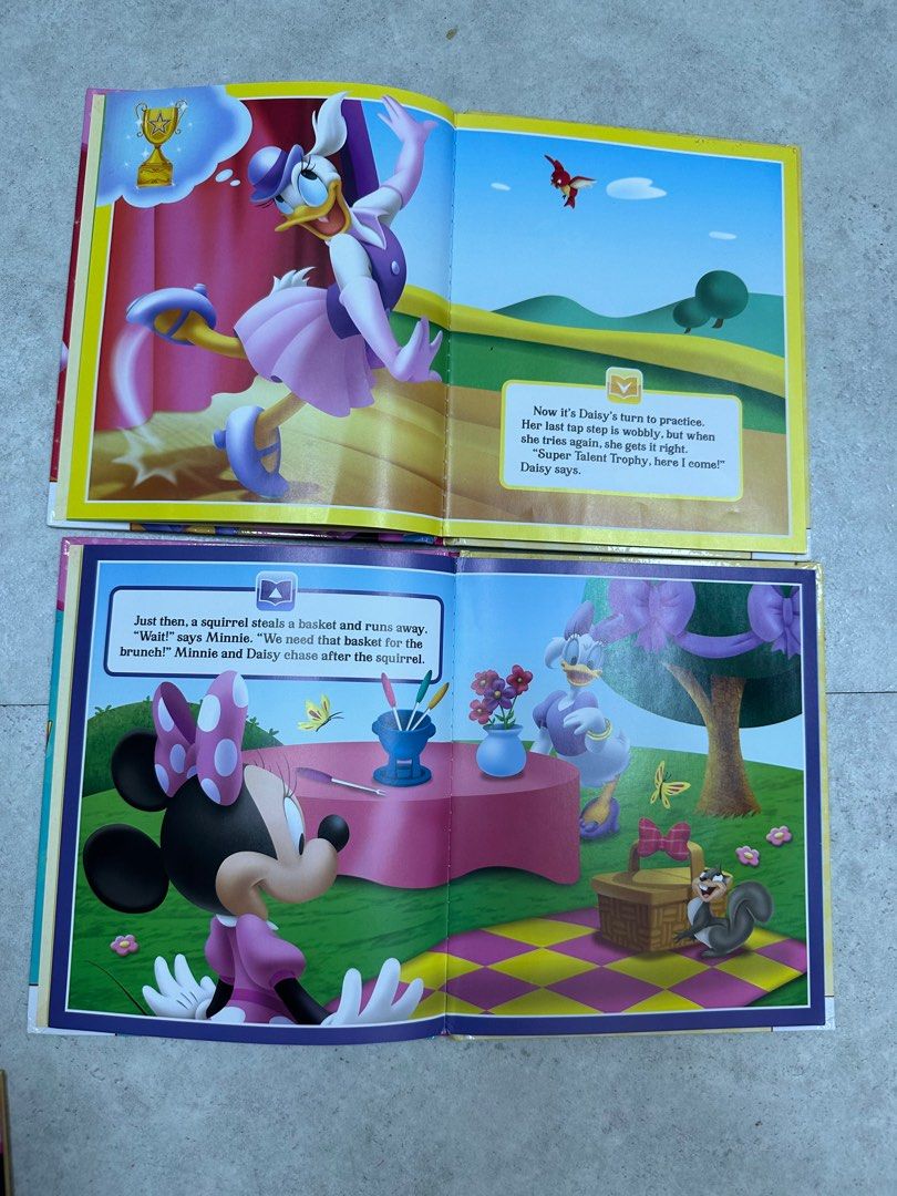 Disney Junior Minnie Story books, 興趣及遊戲, 書本 & 文具, 兒童書籍 - Carousell