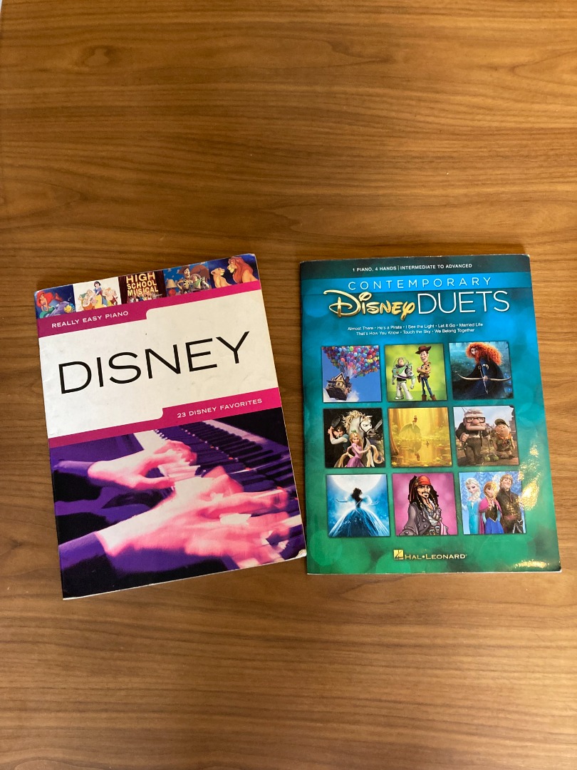 Disney Piano Scores, Hobbies & Toys, Music & Media, Music Scores on ...