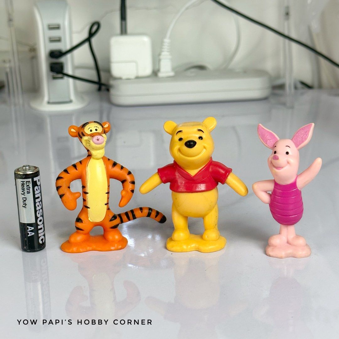 DISNEY WINNIE THE POOH TIGGER PIGLET FIGURE on Carousell