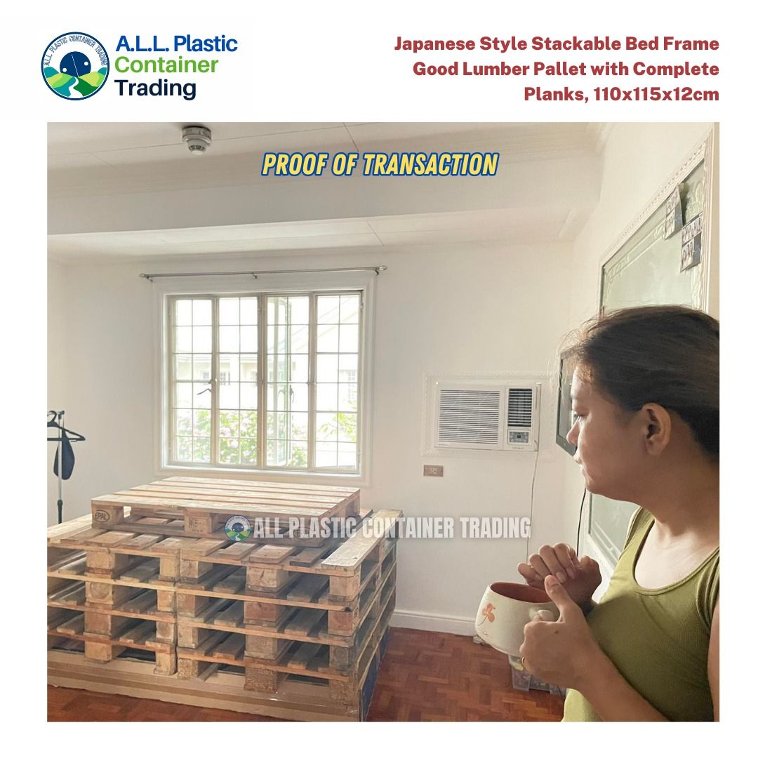DIY Japanese Style Stackable Bed Frame Good Lumber Pallet with Complete ...