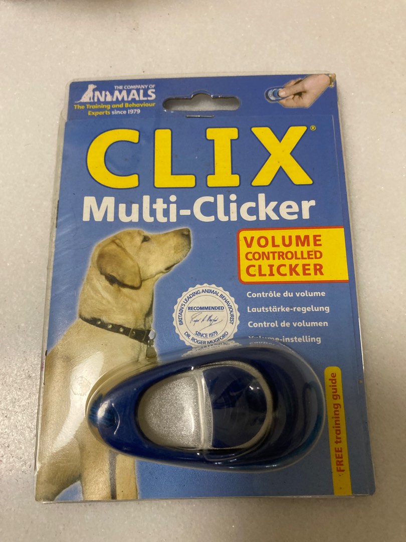 Dog clicker, Pet Supplies, Homes & Other Pet Accessories on Carousell