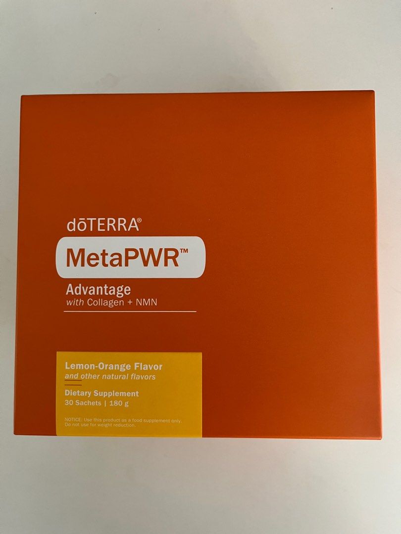 doTERRA MetaPwr Advantage Collagen 30Sac, Health & Nutrition, Health ...
