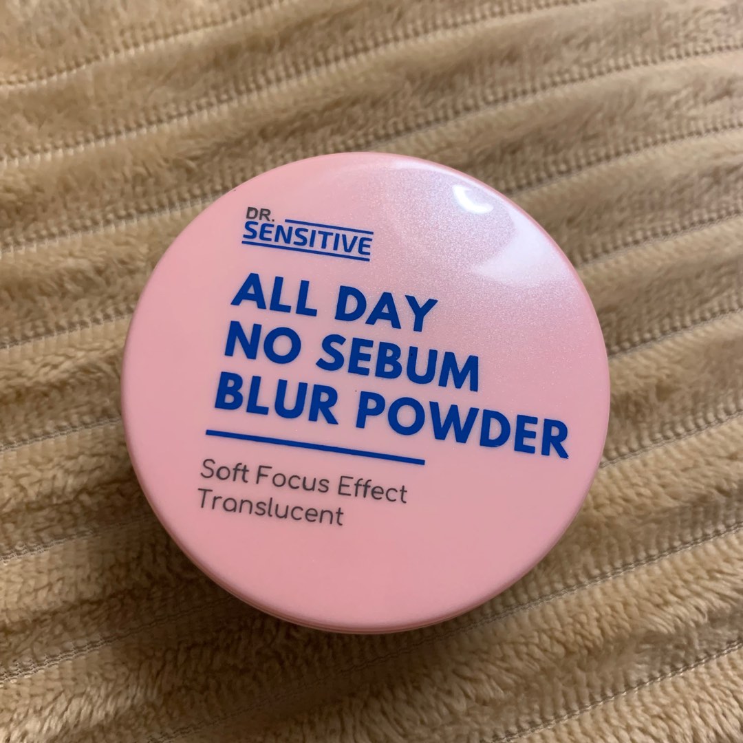 Dr. Sensitive All Day No Sebum Blur Powder Translucent, Beauty ...