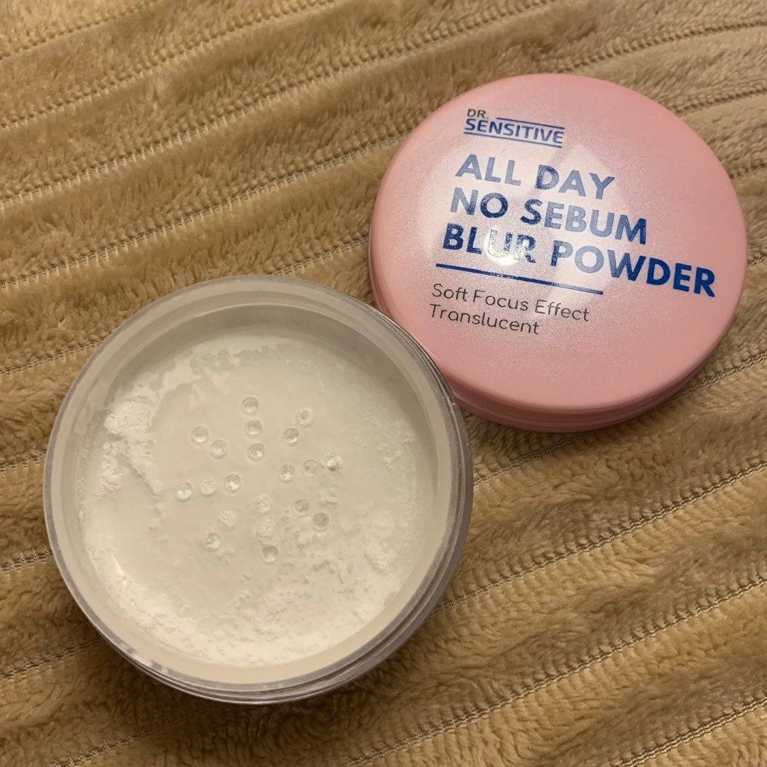 Dr. Sensitive All Day No Sebum Blur Powder Translucent on Carousell