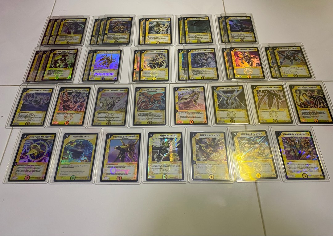 Duel masters Foil Light Cards, Hobbies & Toys, Toys & Games on Carousell