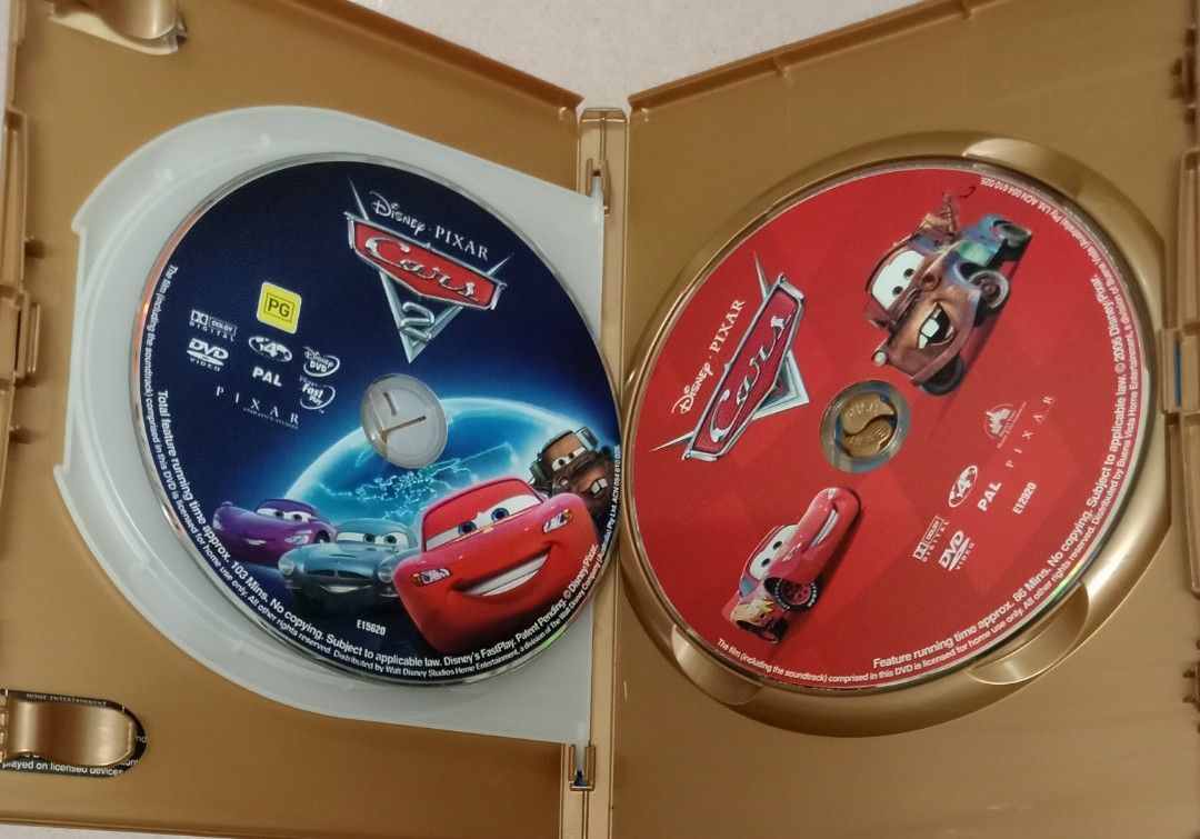 DVD Disney Pixar CARS .................. 💥 SPECIAL COLLECTOR EDITION 2 ...