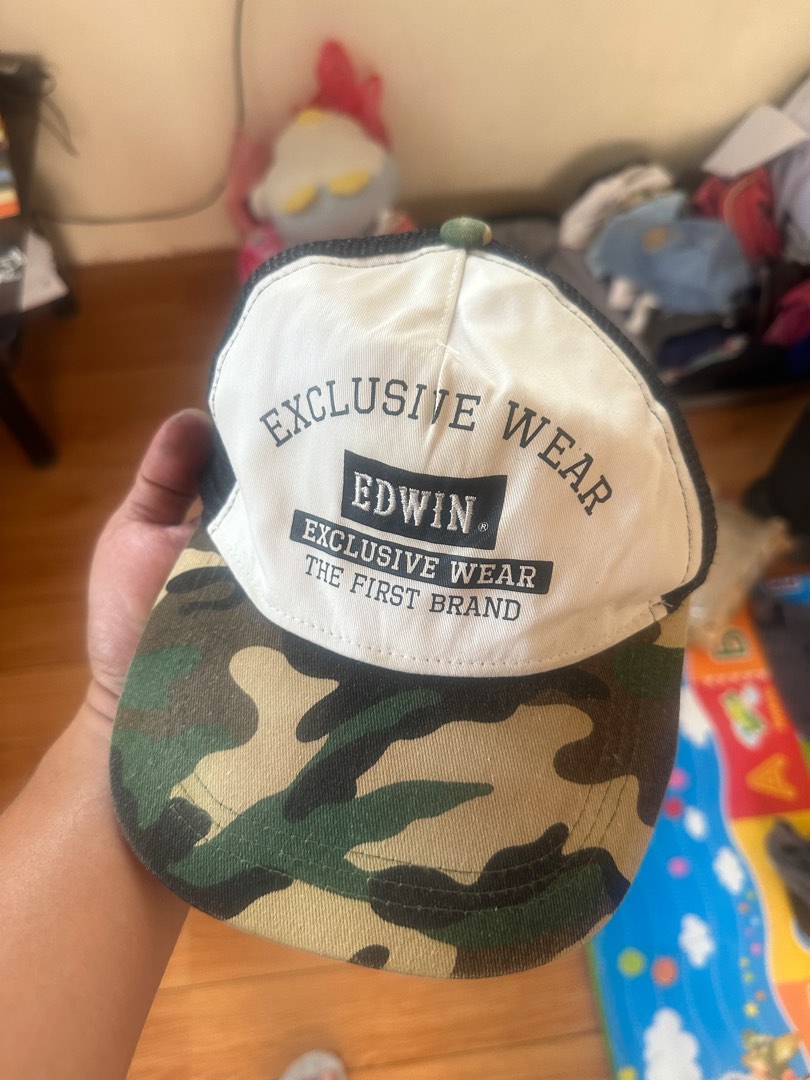 Edwin Camo Cap, Men's Fashion, Watches & Accessories, Caps & Hats on ...