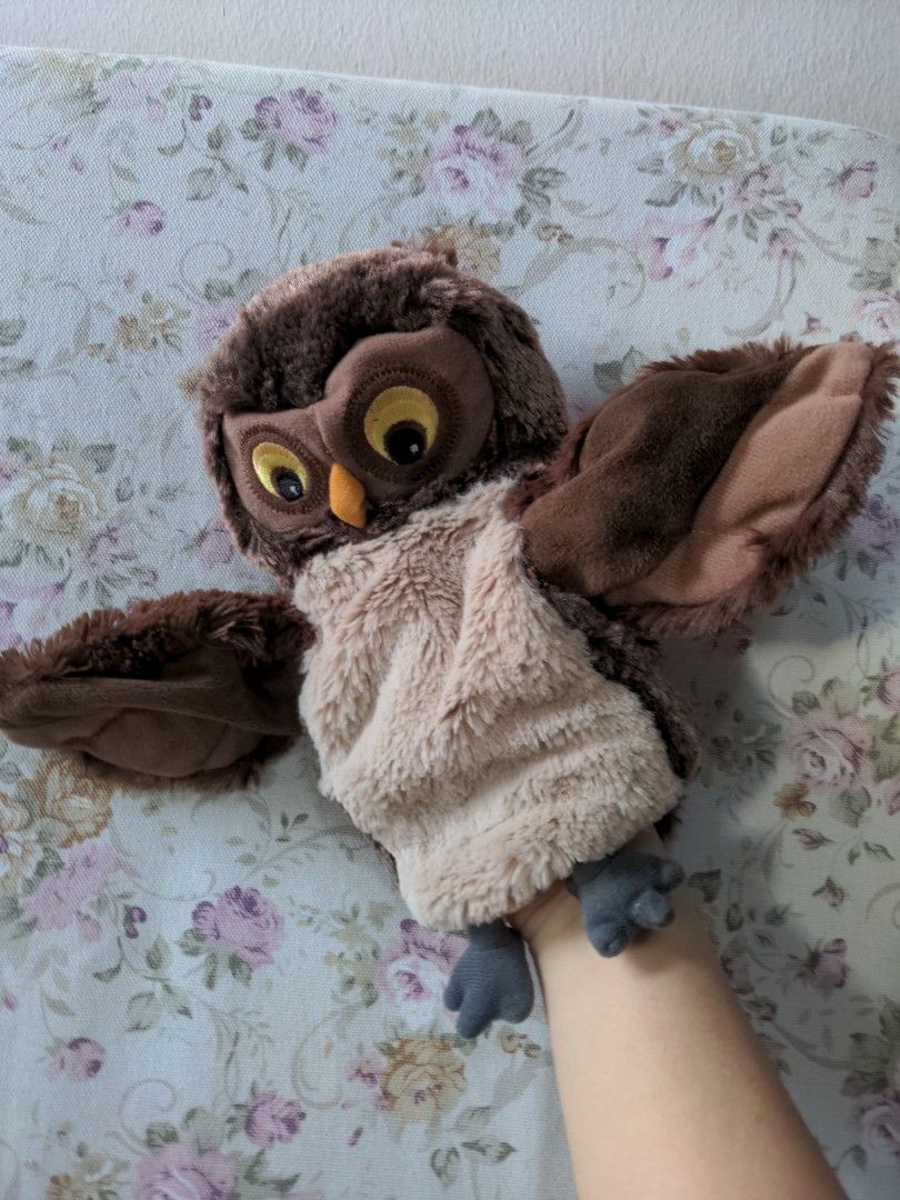 Raccoon & Shark Hand puppets, Hobbies & Toys, Toys & Games on Carousell