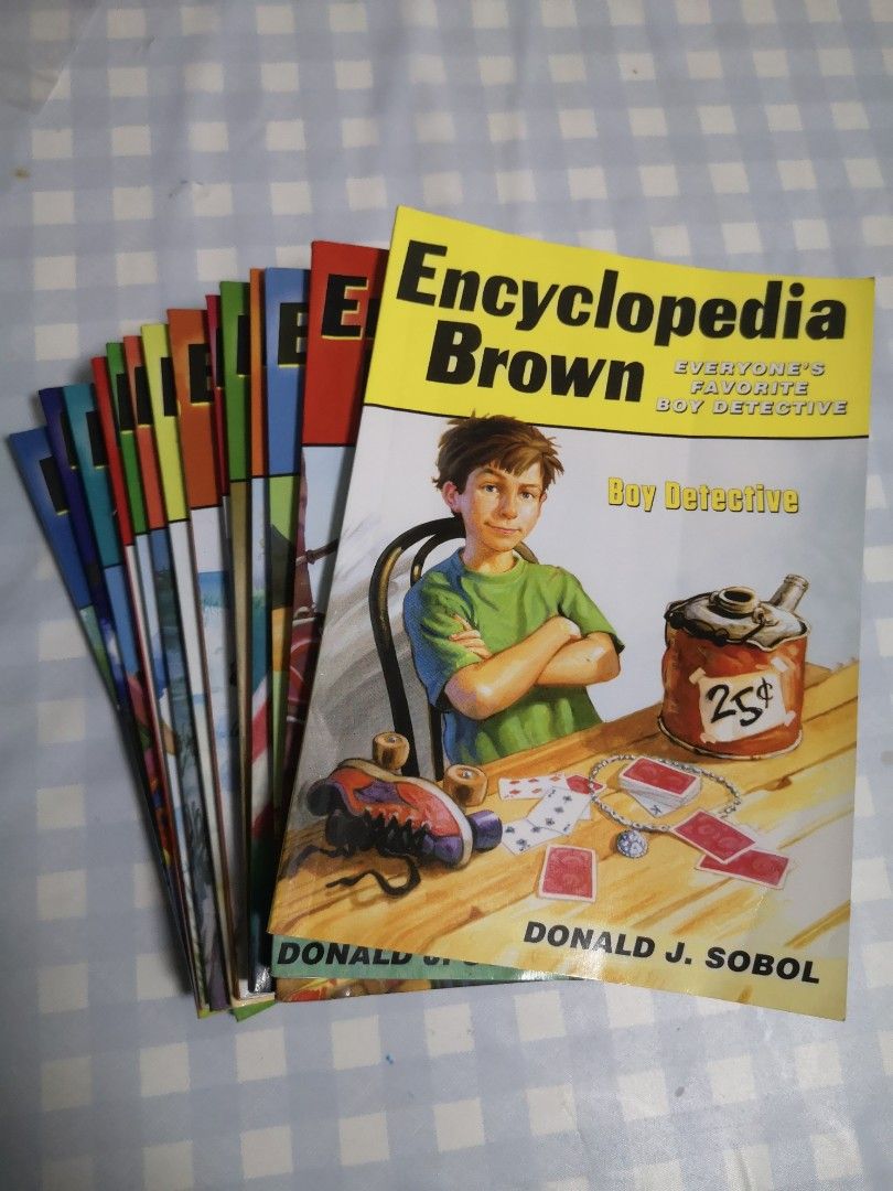 Encyclopedia brown books, Hobbies & Toys, Books & Magazines, Fiction ...