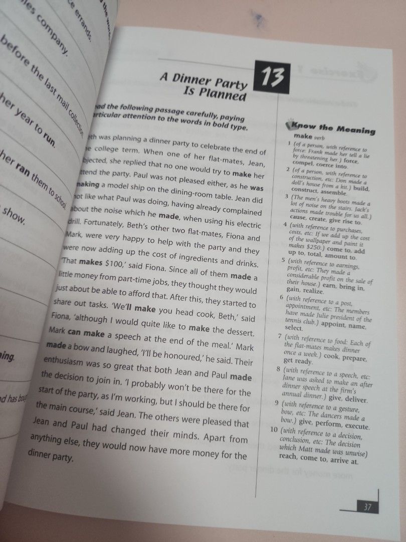 English vocabulary building workbook volume 1, Hobbies & Toys, Books ...