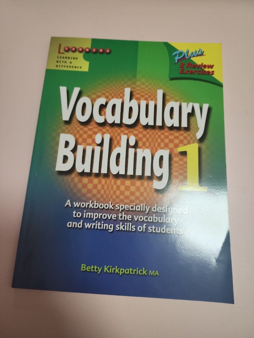 English vocabulary building workbook volume 1, Hobbies & Toys, Books ...
