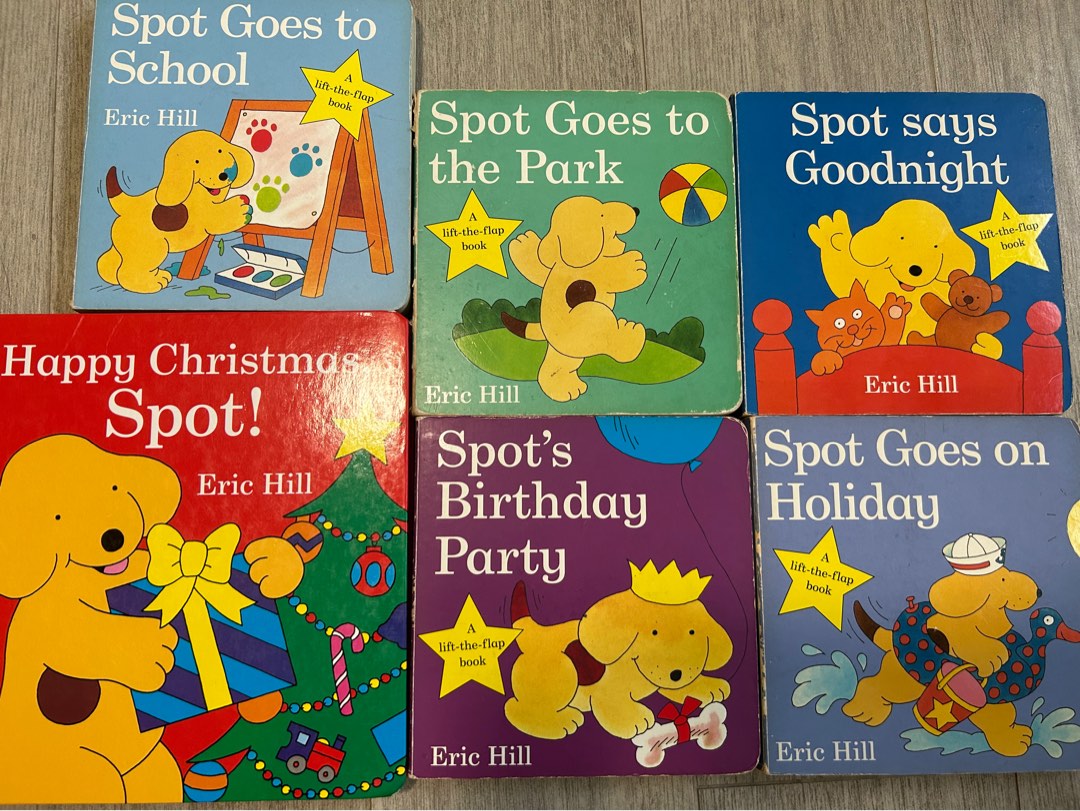 Eric Hill Spot series, Hobbies & Toys, Books & Magazines, Children's Books on Carousell