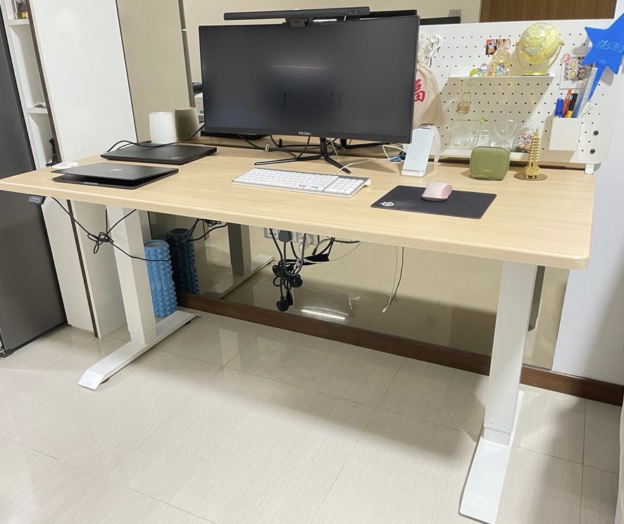 EverDesk Lite Height Adjustable Table, Furniture & Home Living ...