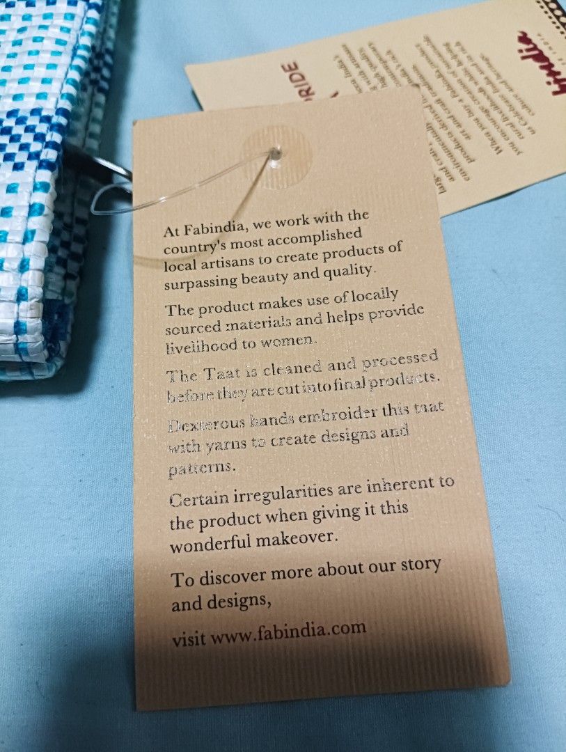 Fab India pouch purse on Carousell