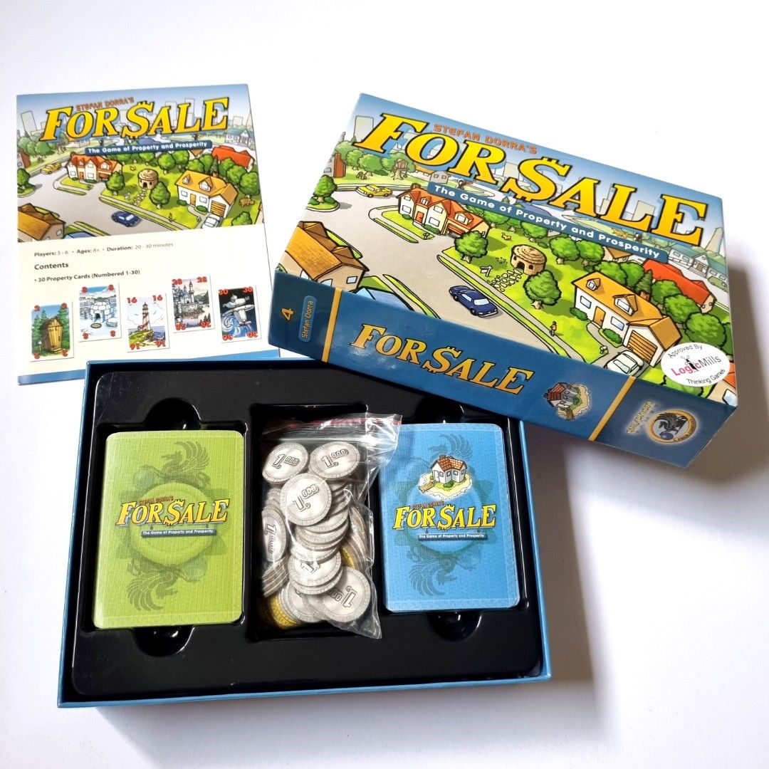 For Sale board game, Hobbies & Toys, Toys & Games on Carousell