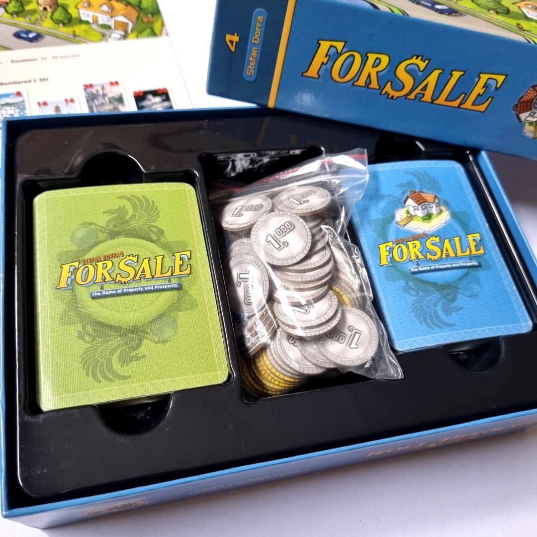 For Sale board game, Hobbies & Toys, Toys & Games on Carousell