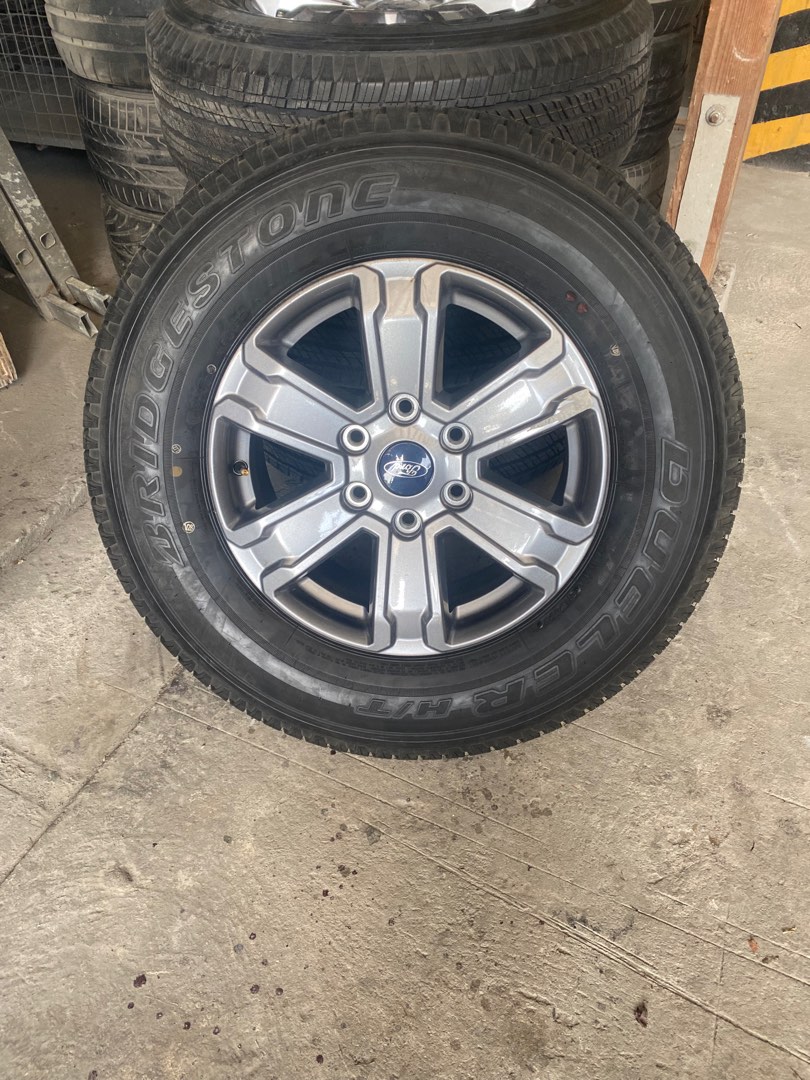 Ford ranger new gen mags and tires, Car Parts & Accessories, Mags and ...