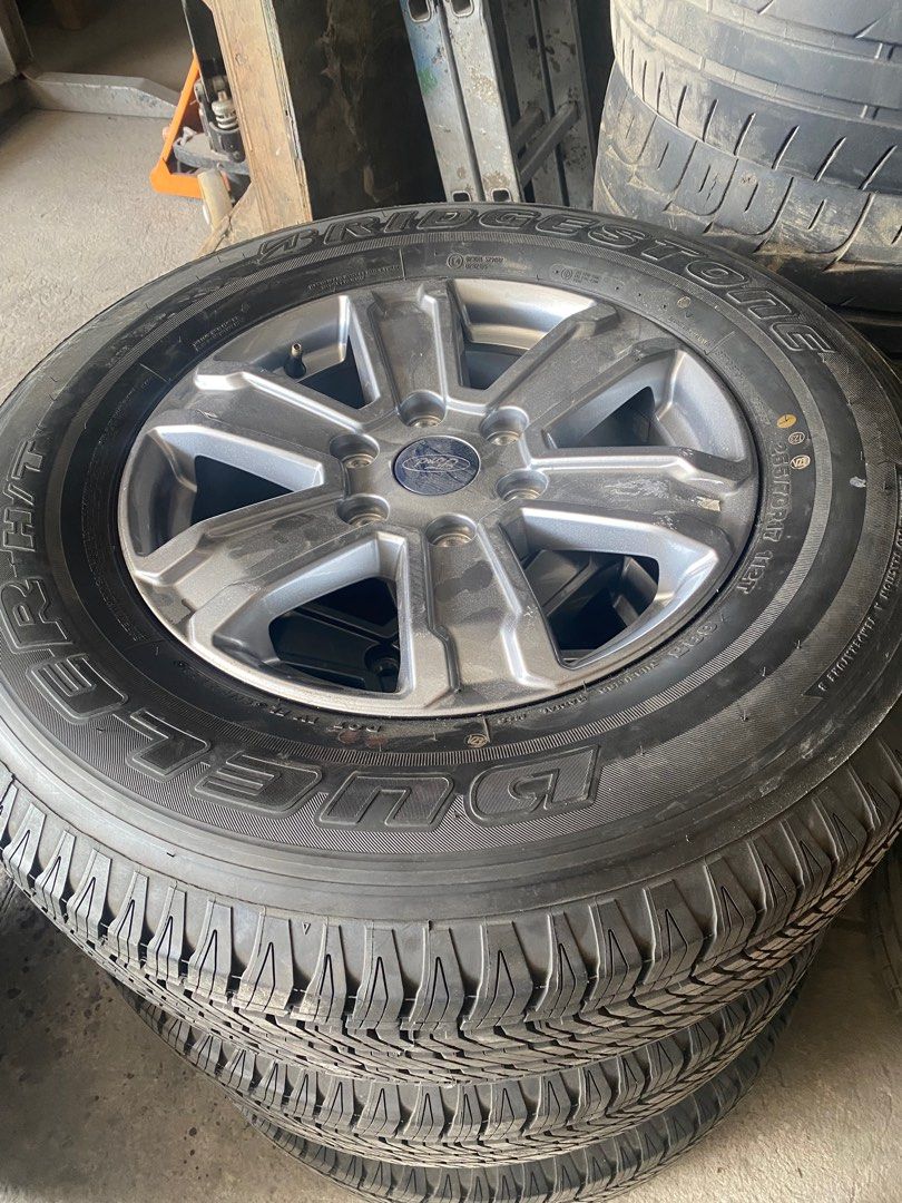 Ford ranger new gen mags and tires, Car Parts & Accessories, Mags and ...