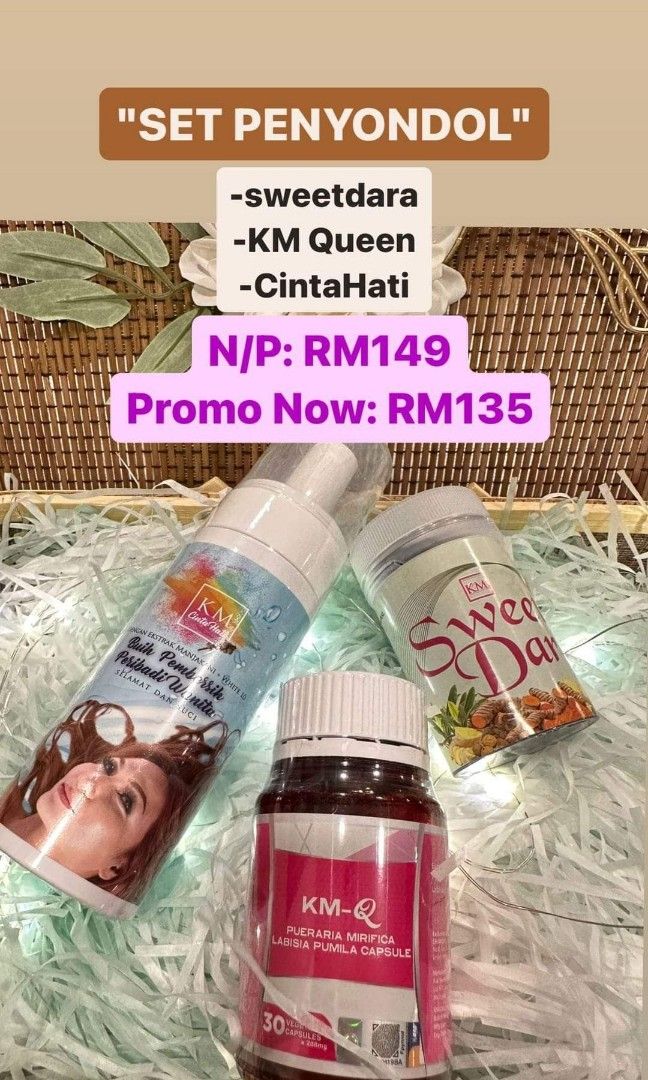 Foundation kak Km, bengkung kak km, sweetdara, jebat, km Queen, sampah cleanse, Beauty ...