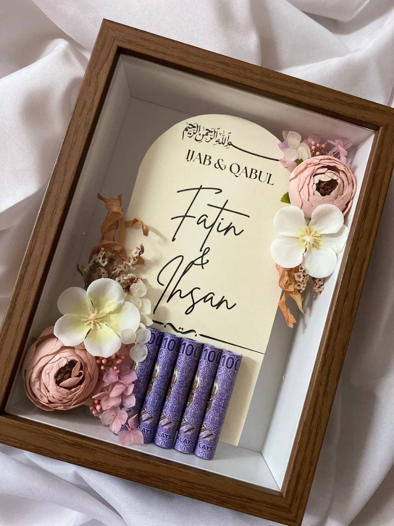FRAME MAS KAHWIN / WEDDING GIFT, Hobbies & Toys, Stationery & Craft ...