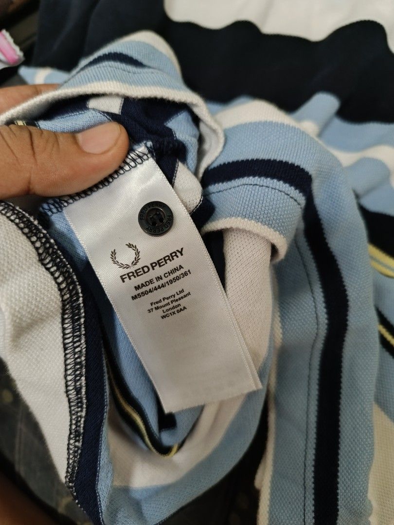 Fredperry, Men's Fashion, Tops & Sets, Tshirts & Polo Shirts on Carousell